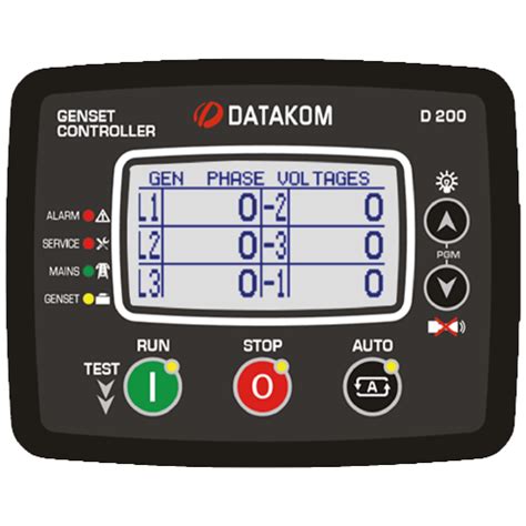 D200 MK3 Genset Controller DATAKOM ELECTRONICS ENGINEERING A S