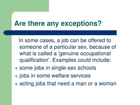 PPT Sex Discrimination Act PowerPoint Presentation Free Download ID