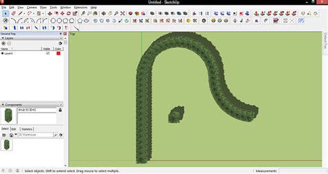 Trimming A Non Solid With A Plane SketchUp SketchUp Community