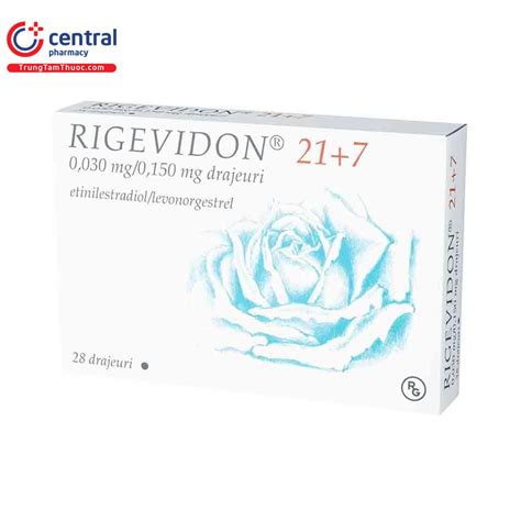 Thuốc Tránh Thai Rigevidon 21 7 Công Dụng Liều Dùng Lưu ý