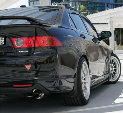 2007 Acura Tsx With 18x95 40 Enkei Nt03m And 24540r18 Nexen N Fera