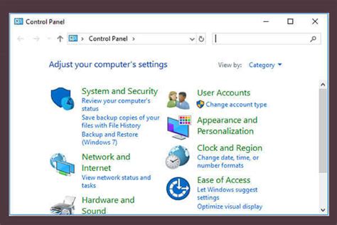 10 Ways To Open Control Panel Windows 1087