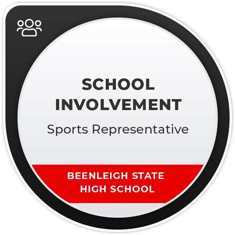 Sports Representative Badge Credly
