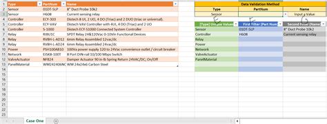excel how to create a dependent validation list that depends on a