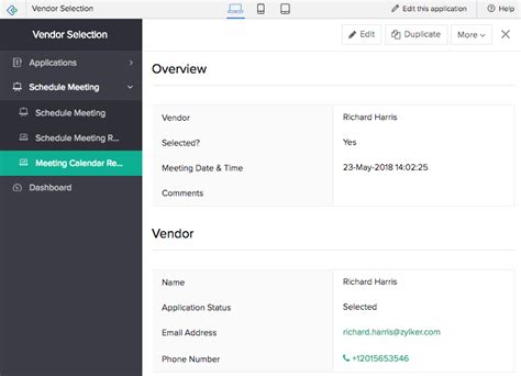 Understand Detail View Layouts In Calendar Report Manageengine