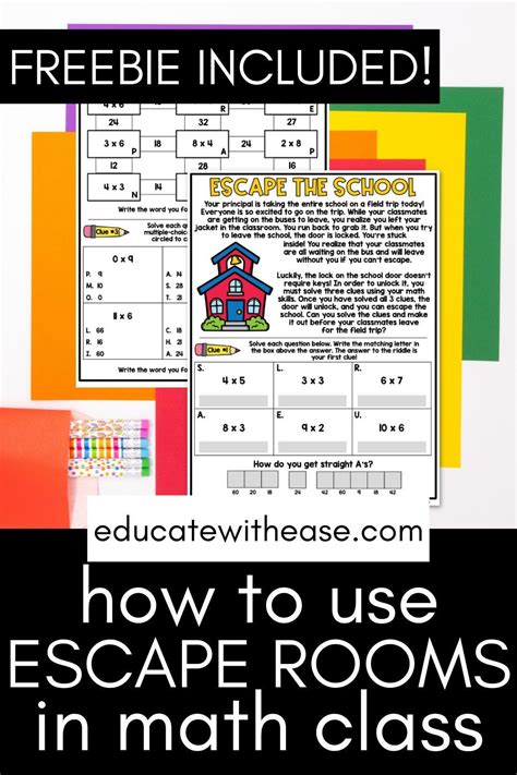 Increase Student Engagement With Math Escape Rooms