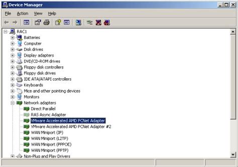 Oracle Base Oracle 11g Rac On Windows 2003 Using Vmware Server