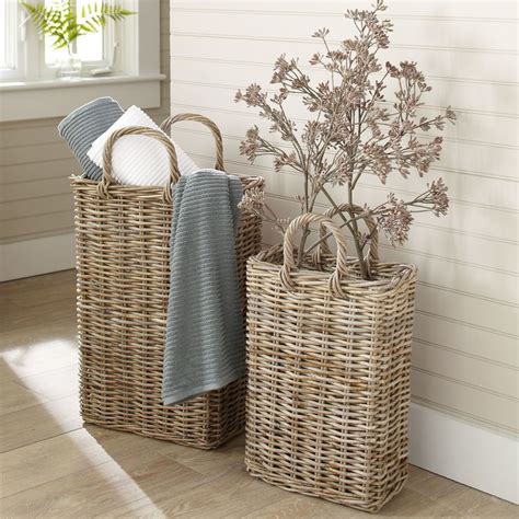 Pin By Deborah Smith On ~ Home Decor And Decor Styles ~ Wicker Baskets