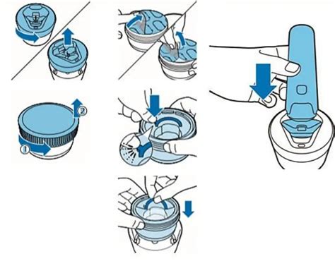 Philips S9985 50 9000 Wet And Dry Electric Shaver Instructions