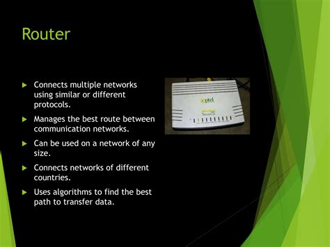 Types Of Network Network Components Pptx