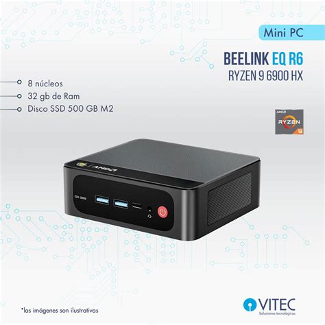 Beelink Eqr Ai Mini Pc Amd Ryzen Hx Vitec Soluciones