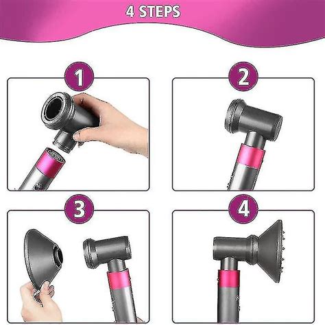 Diffusor og adapter til Dyson Airwrap Styler en hårtørrer på få