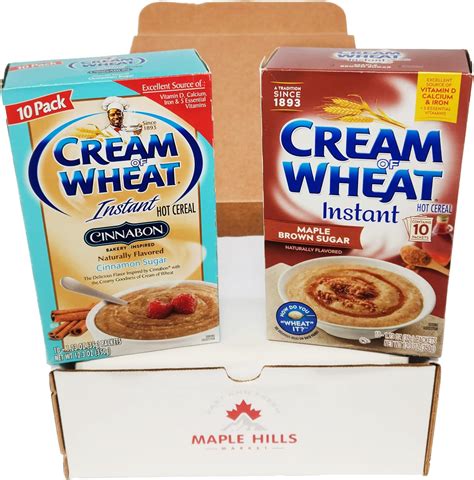 Cream Of Wheat Instant Hot Cereal Bundle Pack 20 Packets