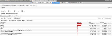 getting memory leak adding snapshot of our analysis · issue 746