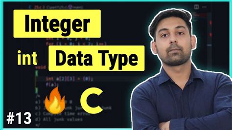 Integer Data Types In C In Hindi By Nirbhay Kaushik Youtube