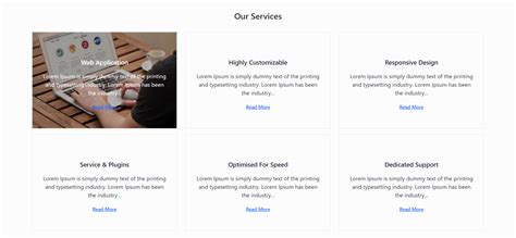 Creating Our Services Pagesection Design Using Html And Css