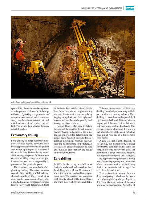 mining methods underground mining pdf construction industry