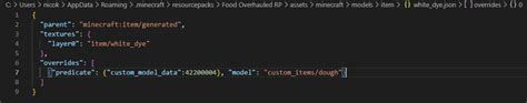 custom model data not working correctly with multiple overrides r