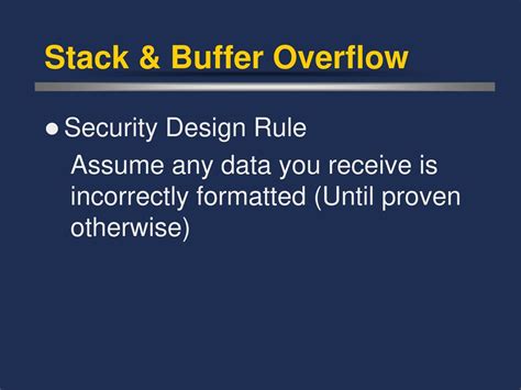 The Security Problem Security Must Consider External Environment Of The