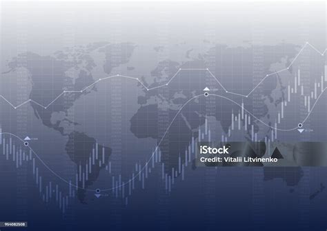 선형 다이어그램 주식 시장에 히스토그램 그래프를 금융 추상적인 벡터 배경입니다 금융에 대한 스톡 벡터 아트 및 기타 이미지