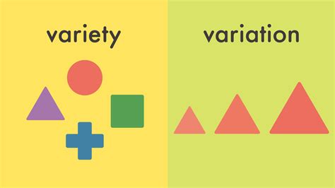 Variety と Variation の違いとは？