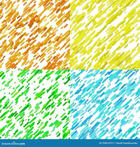 Color Abstract Random Diagonal Stripe Pattern Background Set Vector Graphic Designs From