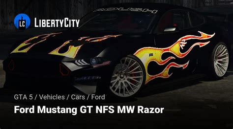 Ford Mustang Gt Nfs Mw Razor For Gta 5