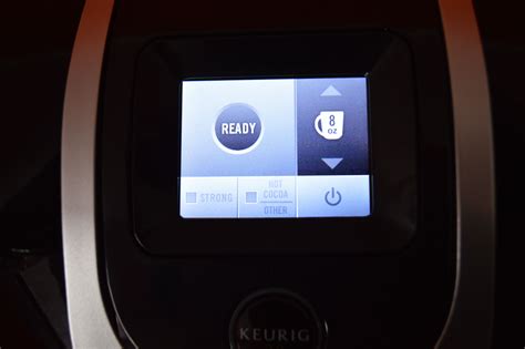 The Keurig 20 Has A Touch Screen Which You Can Choose A Strong Or
