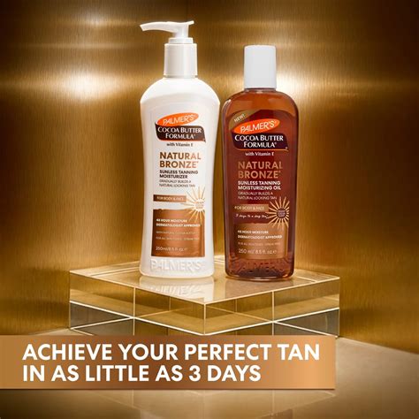 Palmers Cocoa Butter Natural Bronze Sunless Tanning Moisturizing Oil