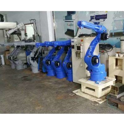 Yaskawa Gp88 6 Axis Welding Robotic Arm With Cngbs Welding Positioner