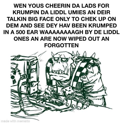 Based On What I Learned From Adeptus Ridiculous On The Lov Rgrimdank