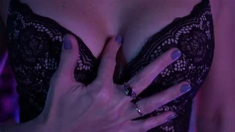 Sexy Woman In A Beautiful Lace Bra In Th Stock Video Pond
