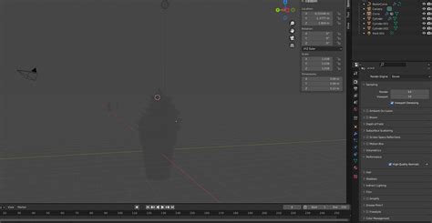 object in viewport is an indistinct grey after rendering basics