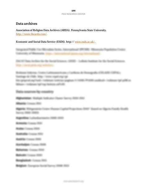 SOLUTION: Appendix b data sources by country - Studypool