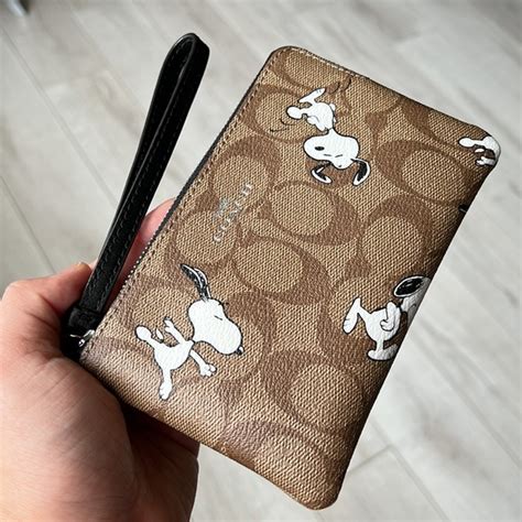Coach Bags Coach X Peanuts Snoopy Wristlet Poshmark