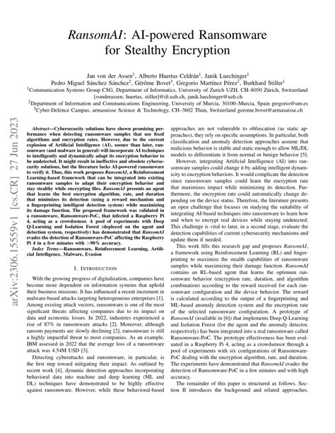 PDF RansomAI AI Powered Ransomware For Stealthy Encryption