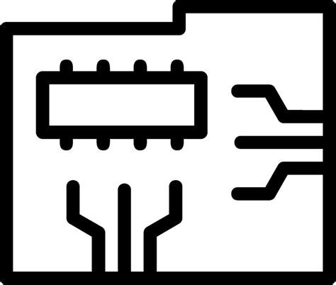 Pcb Board Icon 51299007 Vector Art At Vecteezy