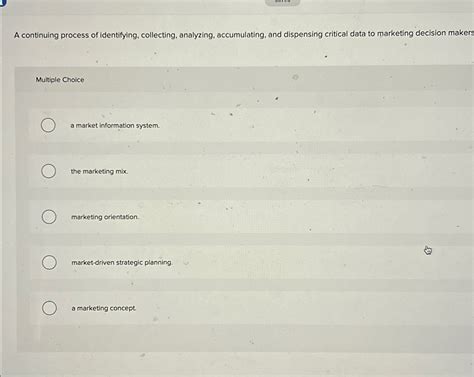 a continuing process of identifying collecting analyzing stanford