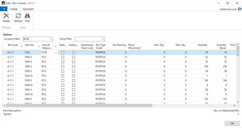 Activate WMS Functionality Olof Simren Microsoft Dynamics NAV Business Central Blog