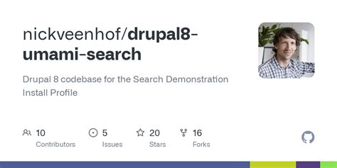 github nickveenhof drupal8 umami search drupal 8 codebase for the