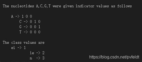 C实现id3决策树（uci Dna数据集） Csdn博客