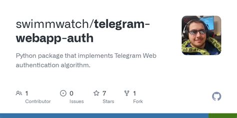 GitHub Swimmwatch Telegram Webapp Auth Python Package That Implements Telegram Web