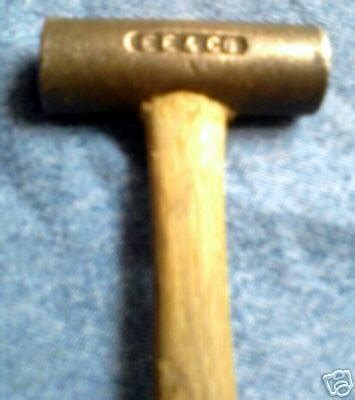 Unique Vintage Small Brass Hammer 3 Oz Ee And Co 37532591
