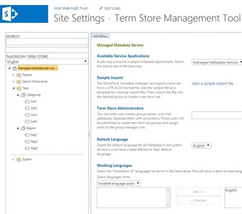 Taxonomy Term Data Binding With Dropdown List In Sharepoint App Model