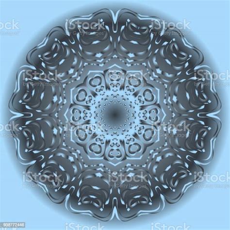 만다라 스타일 벡터 색상 모양입니다 추상적인 디자인입니다 패션 크리스마스 카드에 대 한 긴장 그림 0명에 대한 스톡 벡터 아트