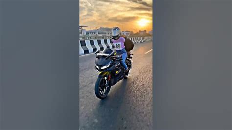Yamaha R15 V4 Cute Girl Ride 🥰 Best Status Video ️ Reaction Girl