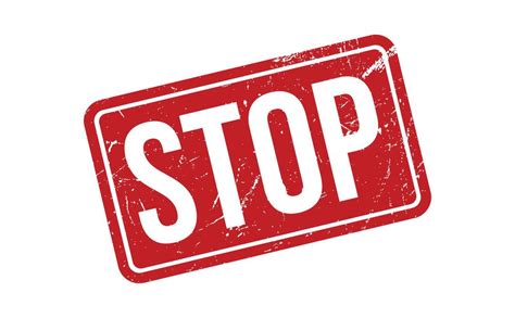 Stop Stamp Vector Art Icons And Graphics For Free Download