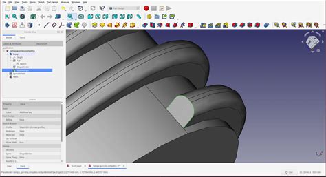 How Can I Make This Faces Edges Rounder Rfreecad