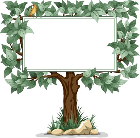 Download Tree Border Design Clipart Png Download PinClipart