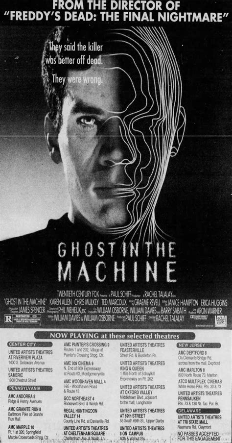 Ghost In The Machine 1993 Ghost In The Machine Movie Ghost Movie